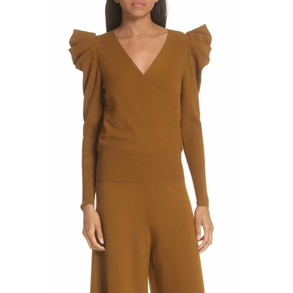A.L.C. | Sweaters | New Alc Karina Sweater In Honey | Poshmark